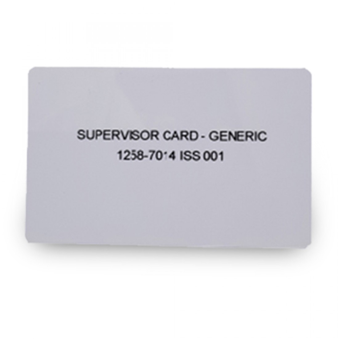 Ingenico supervisor card